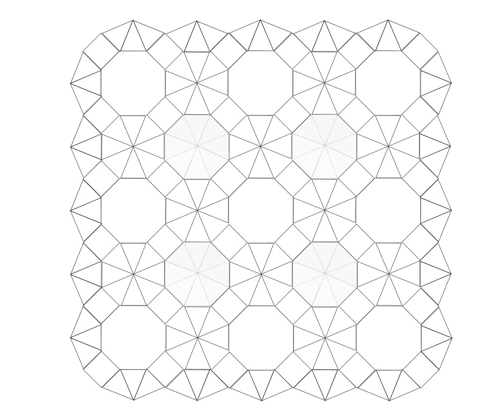 The Kaleidoscope Blanket – layout diagram – Catherine's Crochet Corner