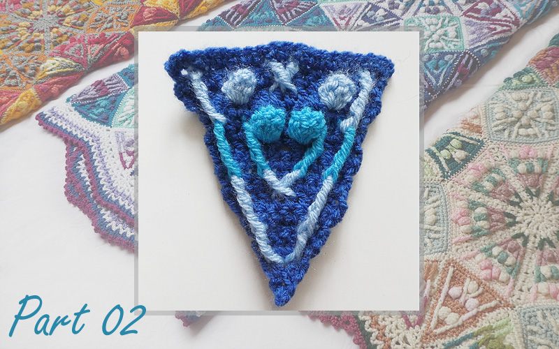 The Kaleidoscope Blanket CAL – Part 02 – Catherine's Crochet Corner